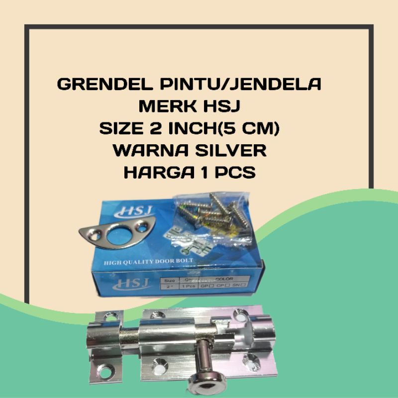 Hsj Babet Latch Slot 2 Inch Door Window Slot Latch | Shopee Philippines