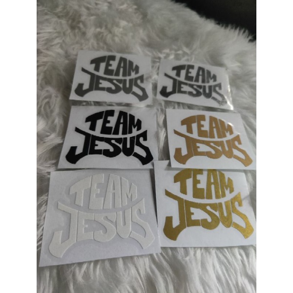 team jesus sticker for motorcycles,car | Shopee Philippines