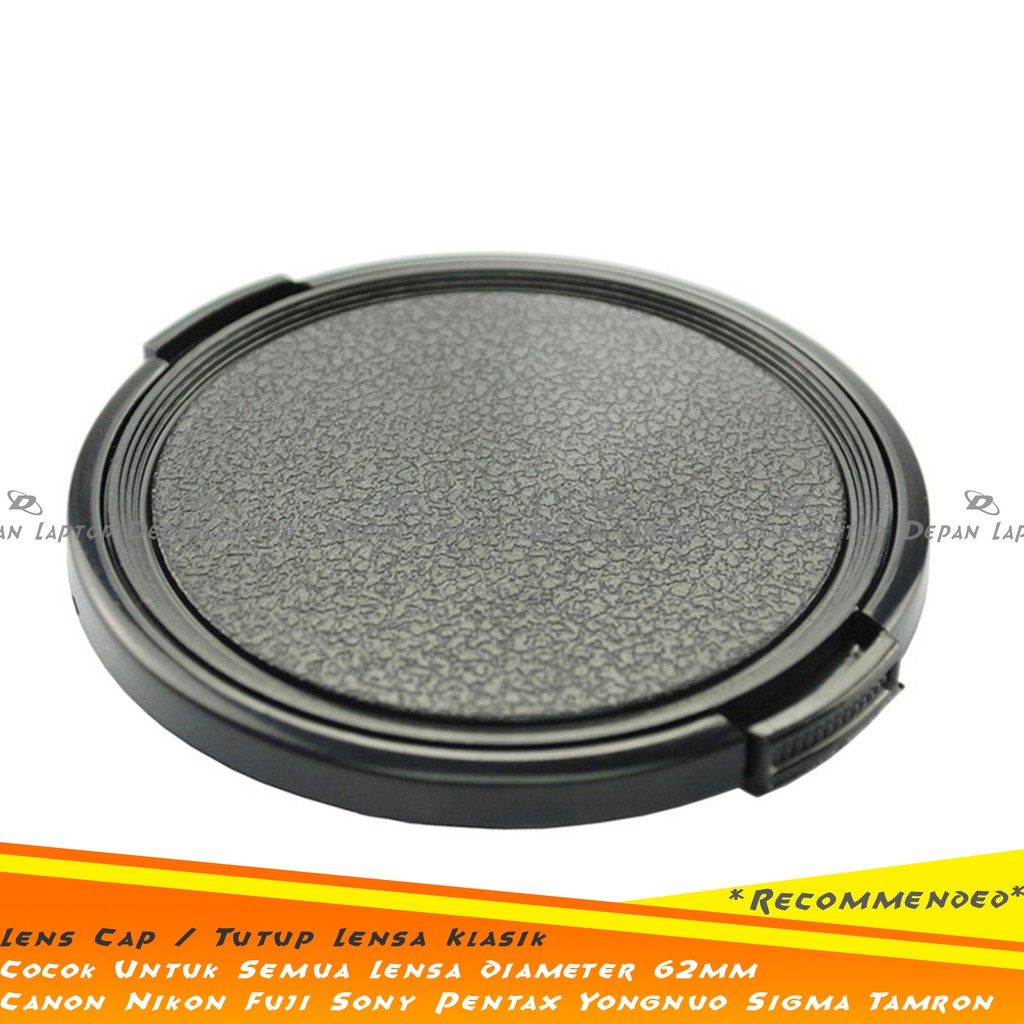 Lens Cap Lens Cap Classic Model 62mm Universal Tamron SIgma Carl Zeiss ...