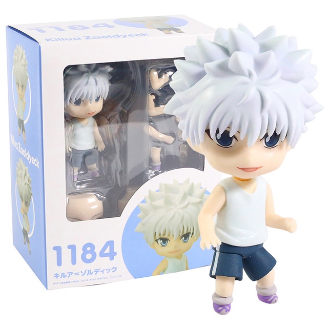 Anime HUNTER x HUNTER Killua Zoldyck 1184 Q Version PVC Action Figure ...