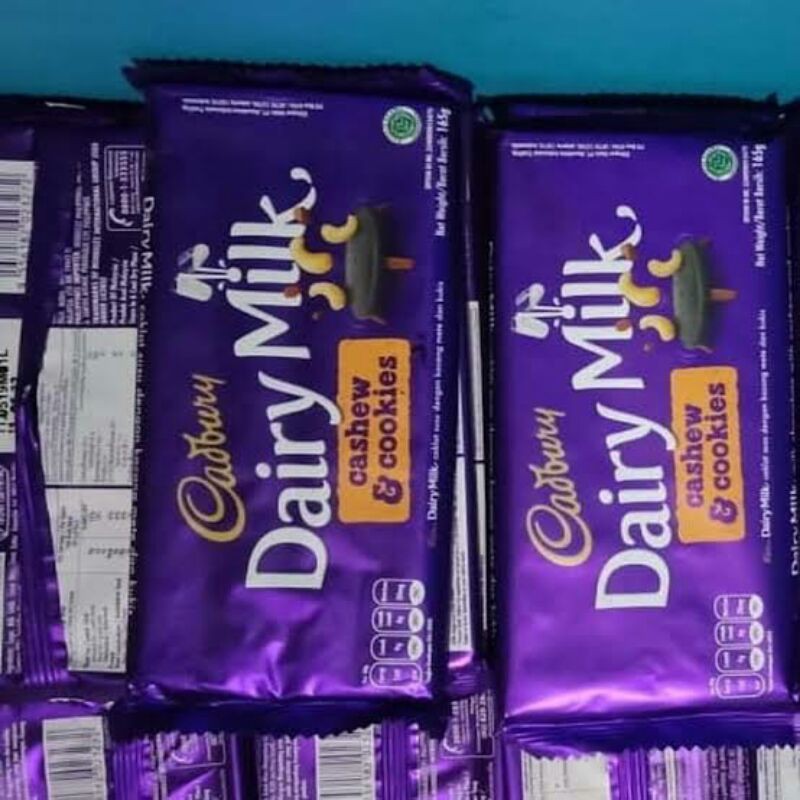 Cadbury Dairy Milk Cashew & Cookies 165gr | Shopee Philippines