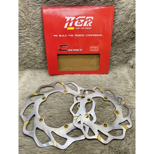 TTGR DISC PLATE SNIPER 150 REAR/FRONT SIVER | Shopee Philippines