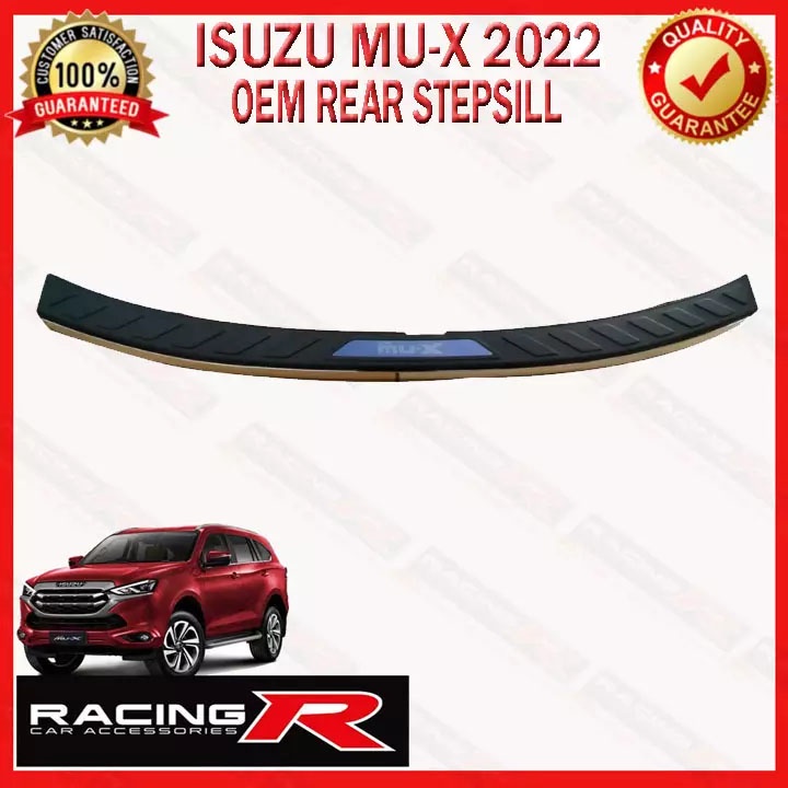 Isuzu Mux 2021 to 2025 OEM Rear Step sill or Rear Bumper Guard ...