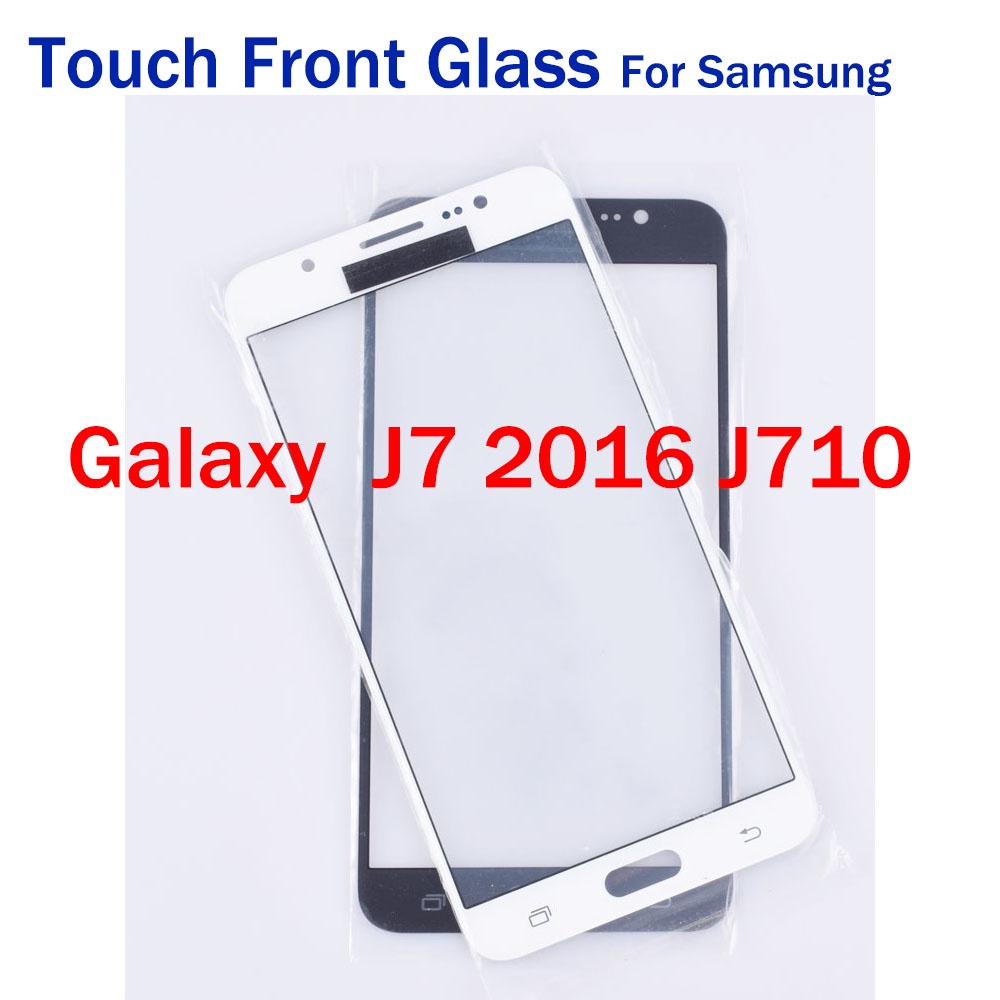 For Samsung Galaxy J7 2016 J710 J710F J710FN Touch Screen Panel LCD Front Outer Glass Lens ...
