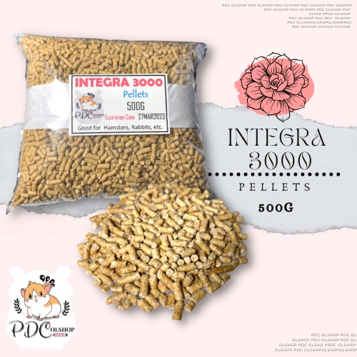 Integra 3000 500grams Hamster l Rabbit | Shopee Philippines