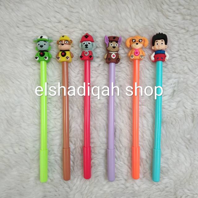 PAW PATROL CHARACTER GEL PEN | Shopee Philippines
