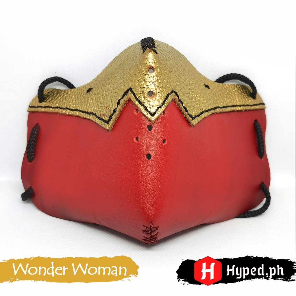 Wonder Woman Leather Mask (Customized) | Shopee Philippines
