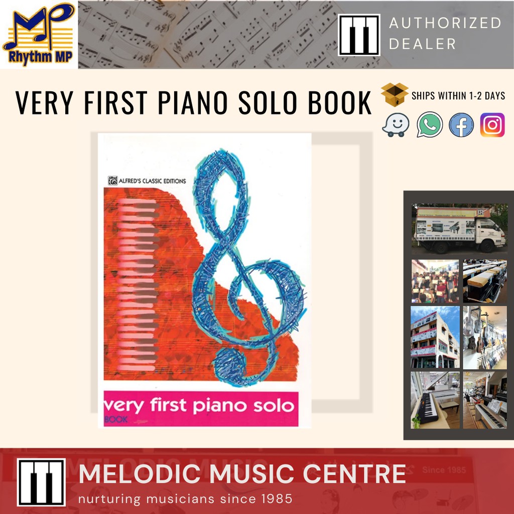 Very First Piano Solo Book (Alfred’s Classic Editions) | Shopee Philippines