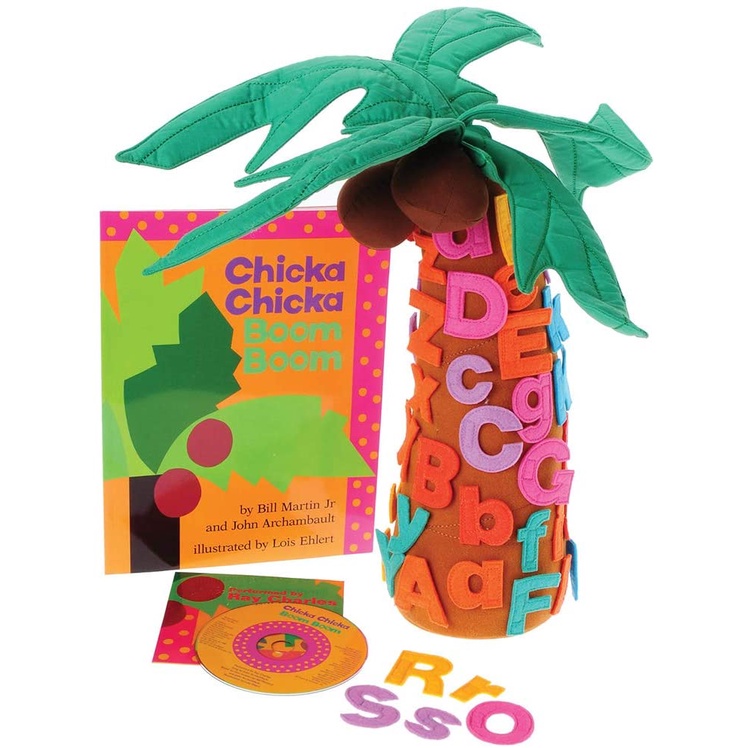 Chicka Chicka Boom Boom Book & CD with Alphabet and Tree Props | Shopee ...