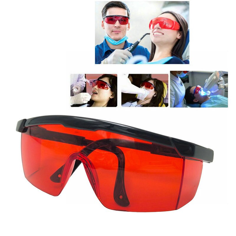 Protective Safety Goggles Glasses Teeth Whitening Goggles Dental Eye Protection Spectacles ...