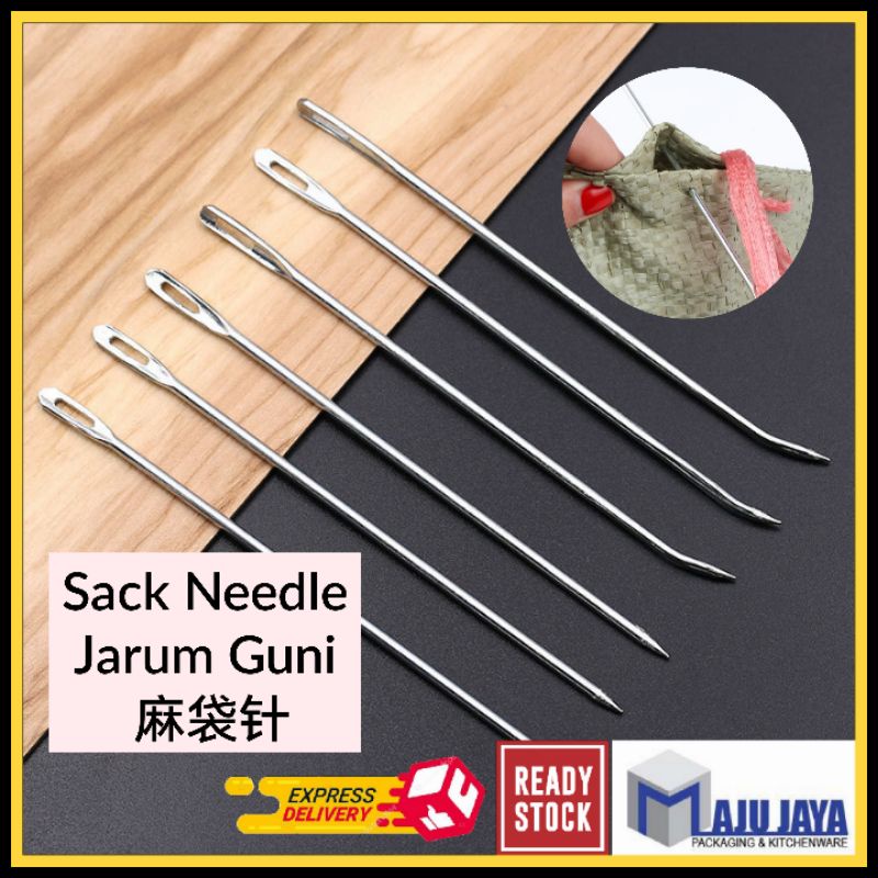Sack Needle Large Eye Knitter Big Hole Sewing Embroidery For Jute Bag ...