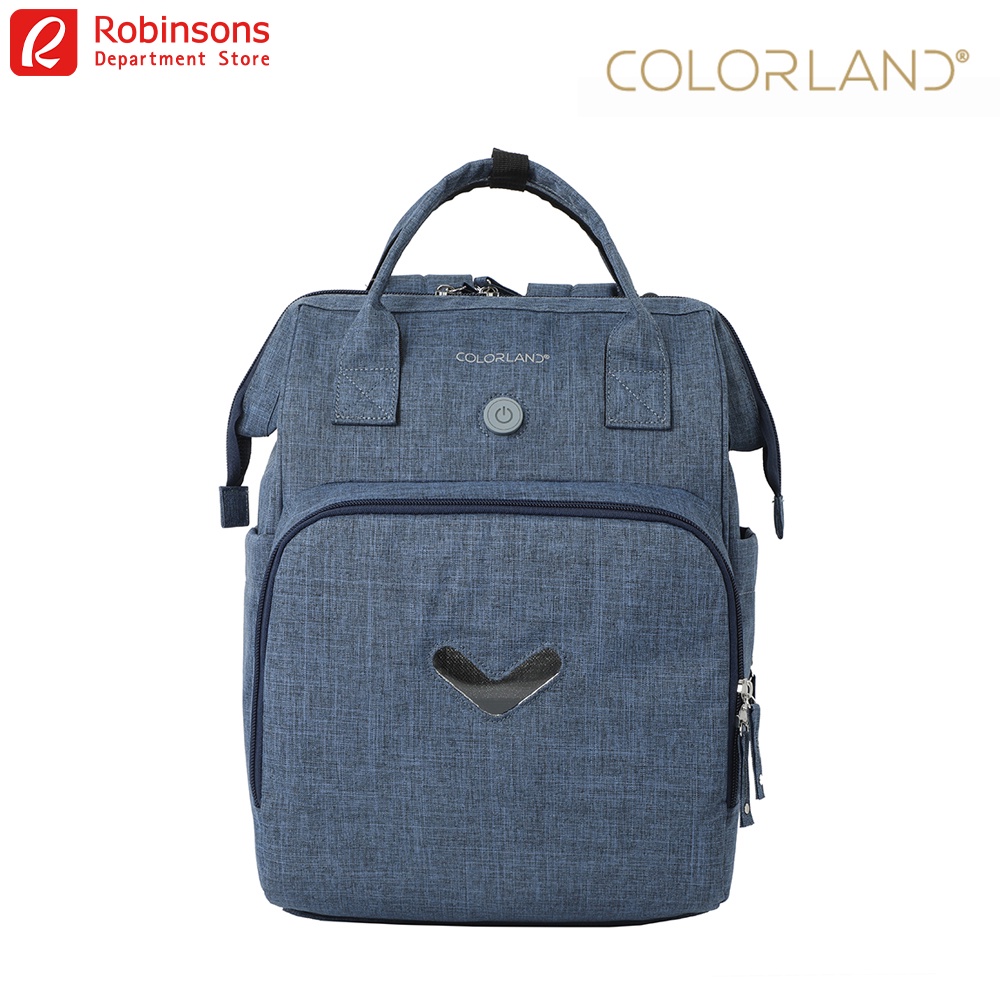 Colorland Backpack with Sterilizing Function (Navy Blue) | Shopee ...