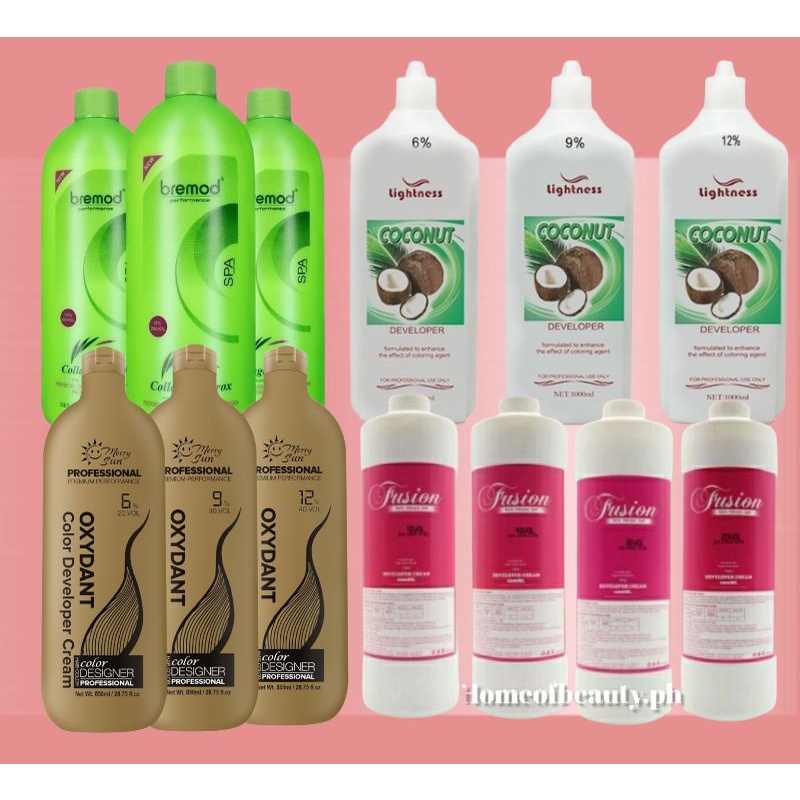 MaXine Hair Developer Oxidizing Cream 1000mL collection(Lightness ...