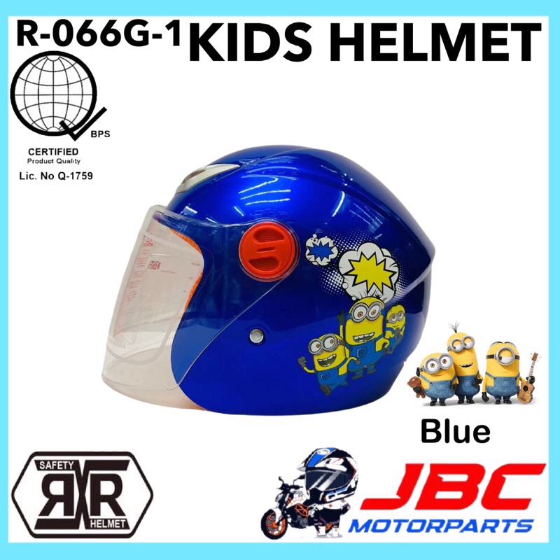 RXR Kids Bata Motorcycle Helmet Spiderman Mickey Minnie Hello Kitty ...