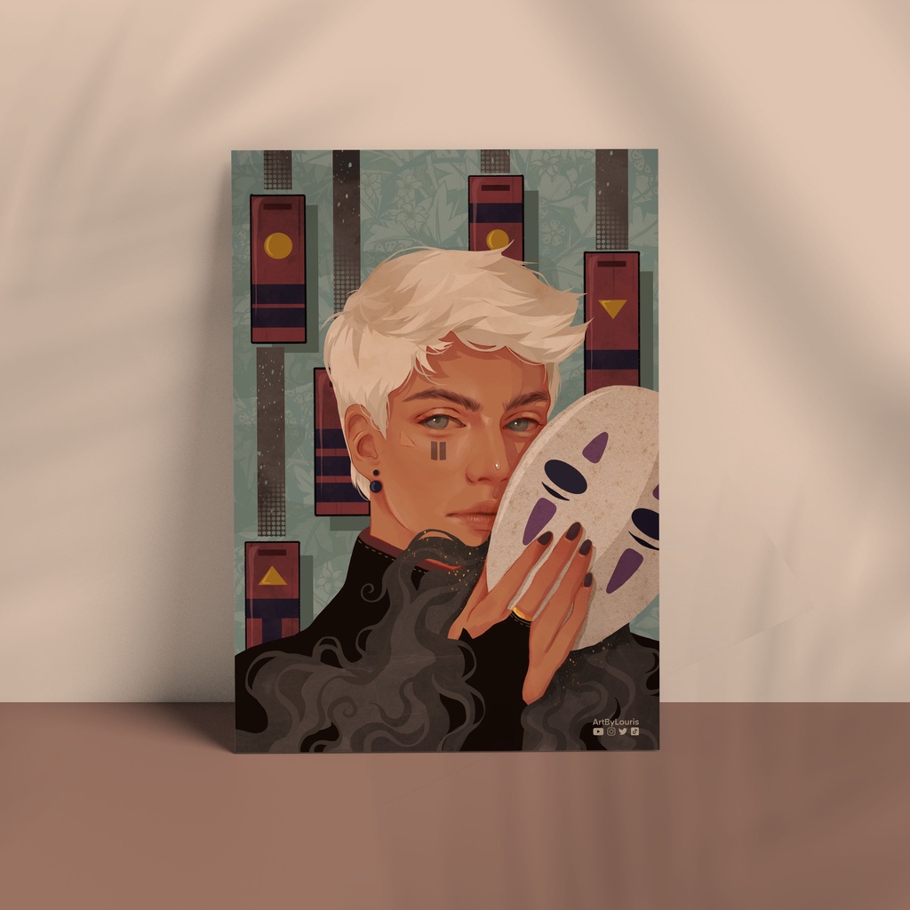 Studio Ghibli No Face in my art style | A5 and A6 Print Size | Shopee ...