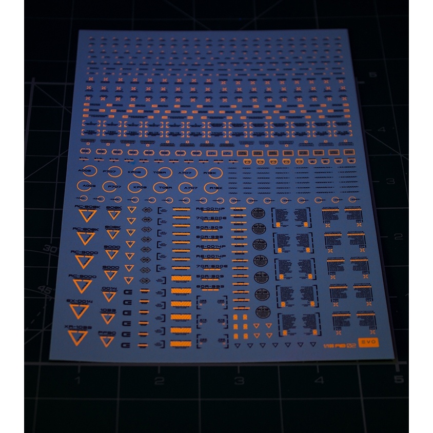 EVO Decals For RB02 General Warning Logo Sign HIQ Fluorescence | Shopee ...