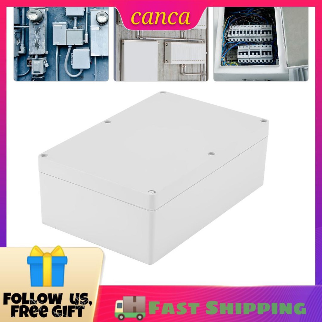 Waterproof Clear Electronic Project Box Enclosure Plastic | Shopee ...