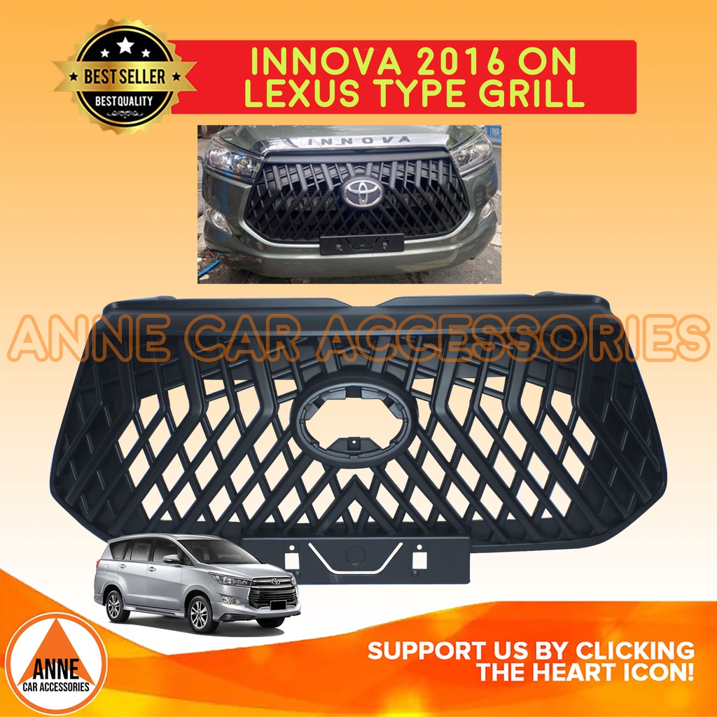 Toyota Innova 2016 - 2020 / 2021 2022 Model Front Grille 100 % High ...