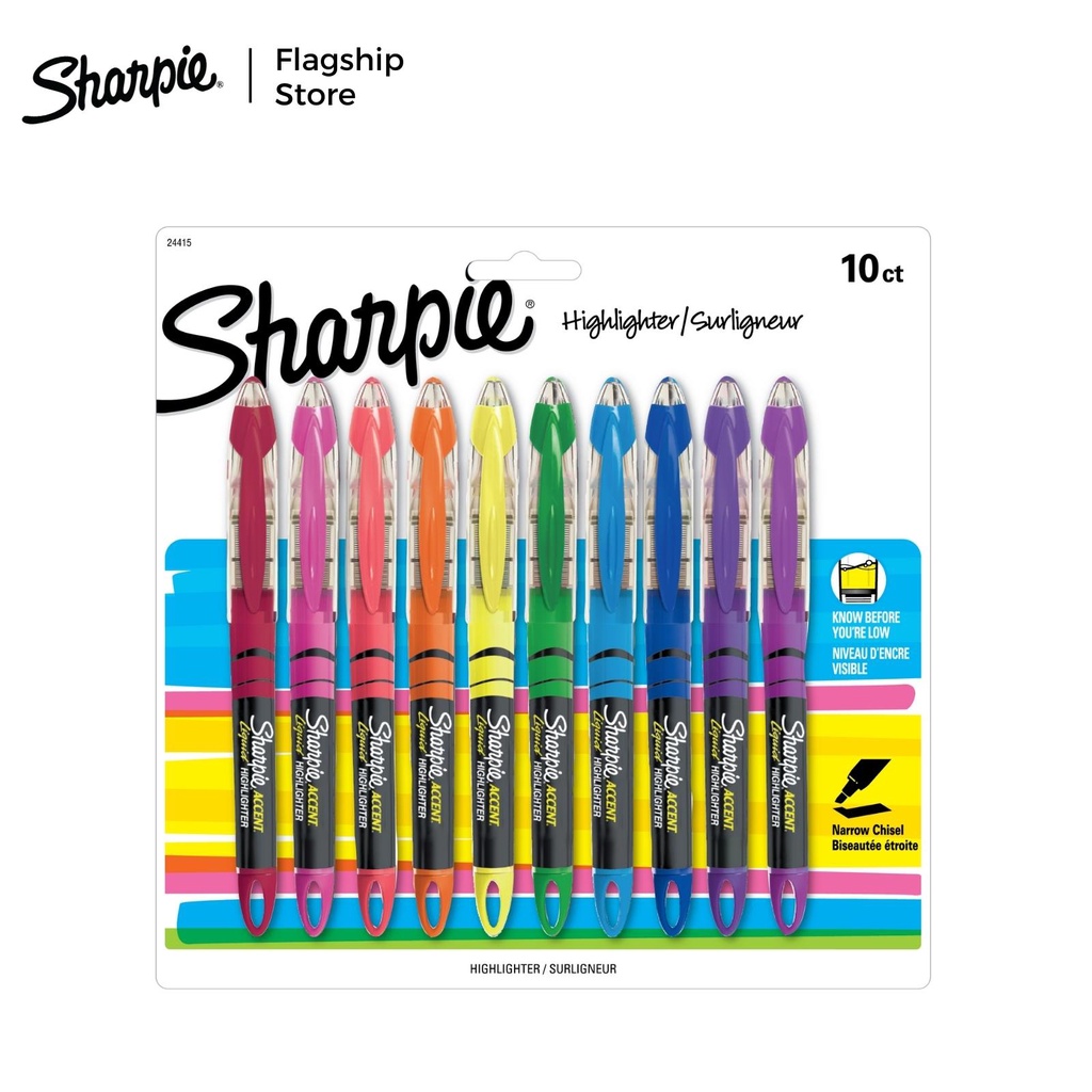 Sharpie Accent Liquid Highlighter Sets | Shopee Philippines