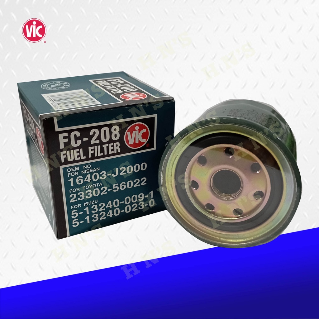 VIC Fuel Filter FC-208 for Isuzu Crosswind ( 1997 to 2017 ) Hilander ...