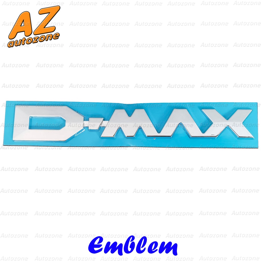 D-Max Emblem / Dmax Logo Emblem Badge (Chrome | Shopee Philippines