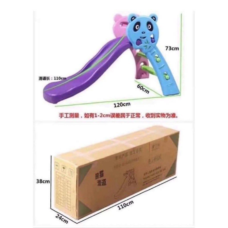 Panda slide for kids (longer thicker slide) | Shopee Philippines