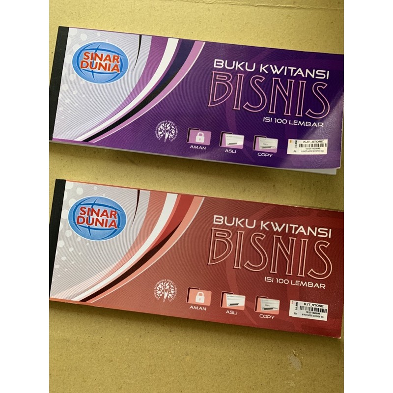 Sidu Business Receipt Book World Light Receipt Book | Shopee Philippines