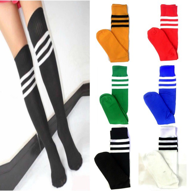 alphapa Unisex Thigh high knee socks DL50 | Shopee Philippines