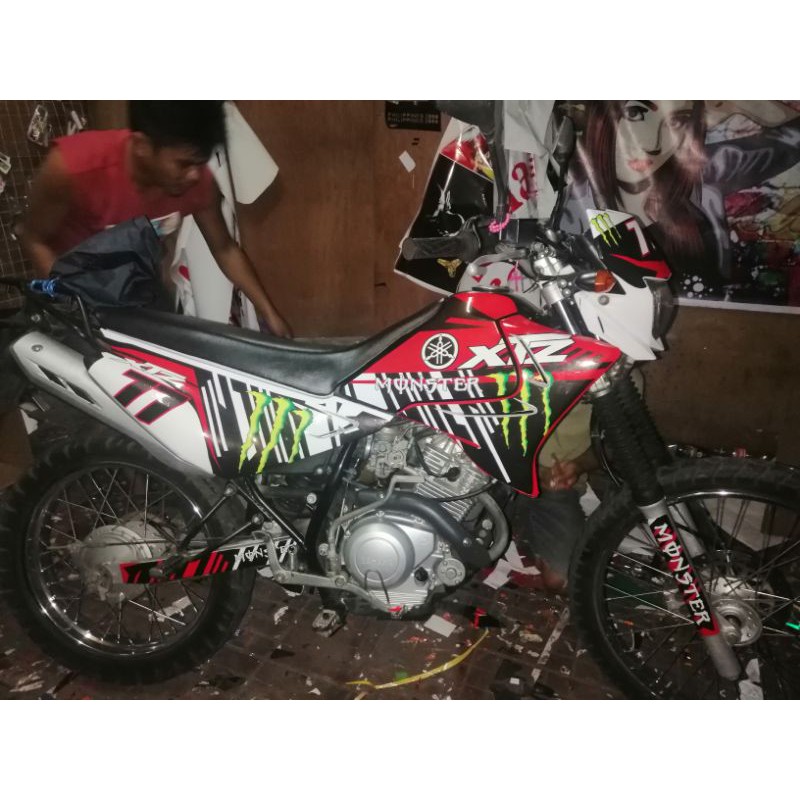 yamaha xtz monster decals | Shopee Philippines