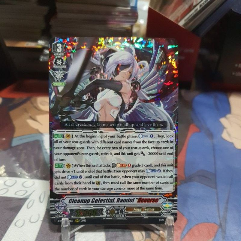 CLEANUP CELESTIAL, RAMIEL "REVERSE" RRR DVS04 CARDFIGHT VANGUARD ...