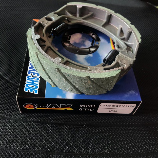 motorcycle brake shoe xrm 110 125 wave100 wave110 wave125 alpha dash ...