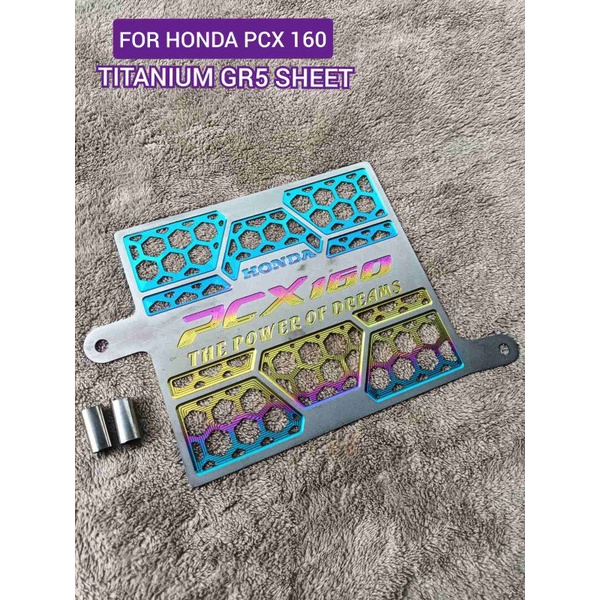 RADIATOR COVER TITANIUM ( PCX160 , CLICK 160 ETC ) | Shopee Philippines