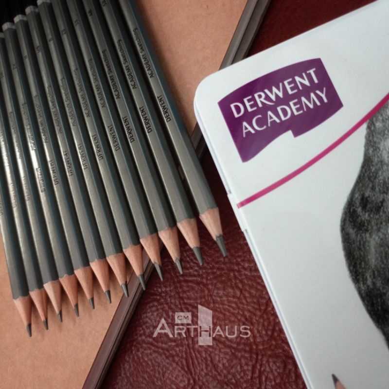 Derwent Academy Sketching Graphite Pencil | Sold per Piece | Shopee ...