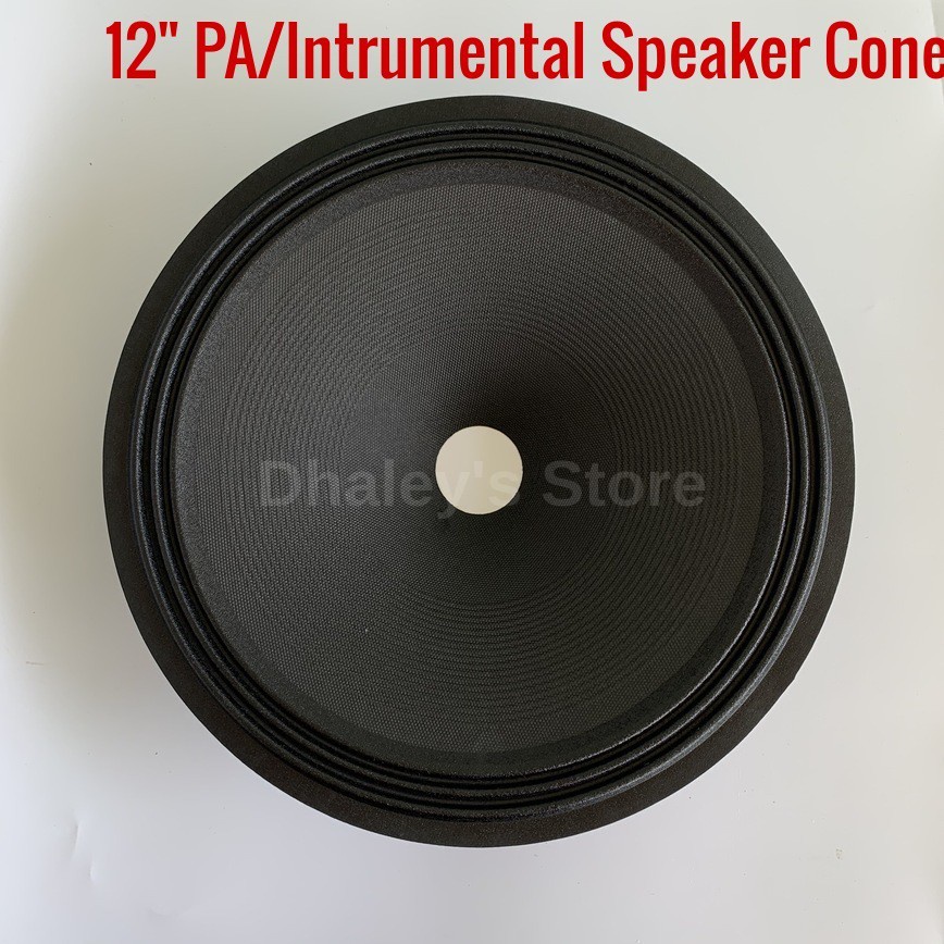 12" PA/Instrumental Speaker Cone / Paper Cone and Cloth Edge / PA Cone ...