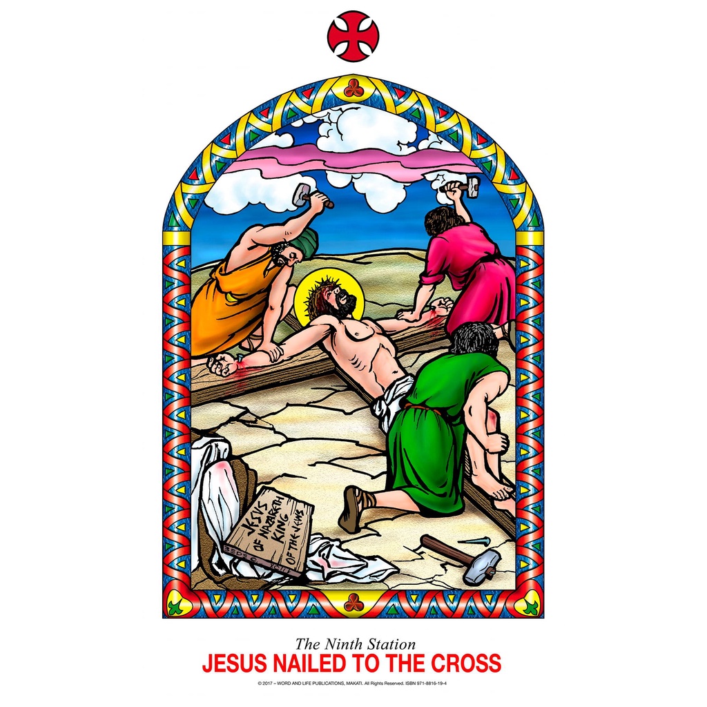 The New Way of the Cross Posters (SET of 14 Stations Posters) | Shopee ...