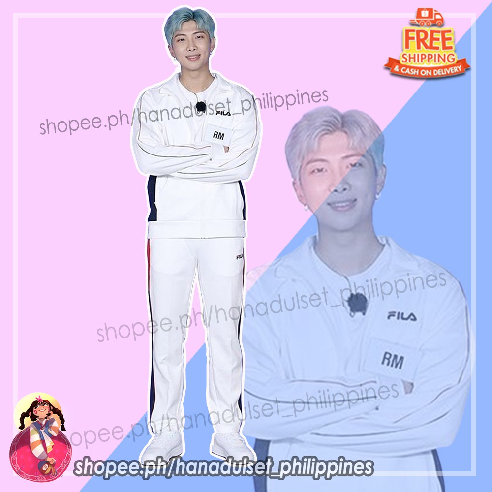 Kpop 5 inches | cake topper BTS RM standee ♥ [ Fi*LA Name Tag Version ...
