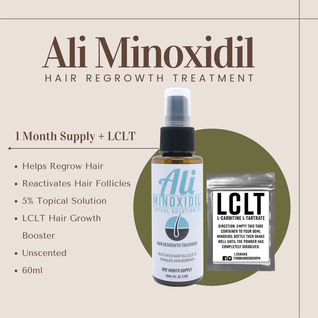 Ali Hair Grower Minoxidil 5% Hair Growth Treatment Beard Grower with ...