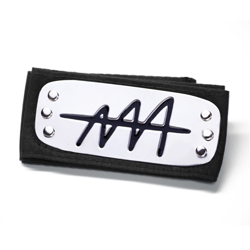 Naruto Ninja Headband Anime Japanese Akatsuki Itachi Kakashi Cosplay ...