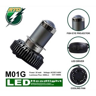 Original RTD Rayton LED Headlight M01G (M01G) Projector Light | ROAD ...