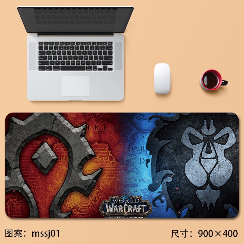 World of Warcraft Mouse Pad Large Thickened Gaming Game Professional ...