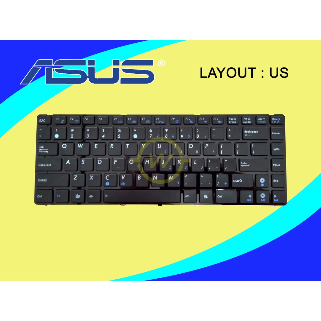 Asus A42 A42J A42F Series Frame Keyboard | Shopee Philippines
