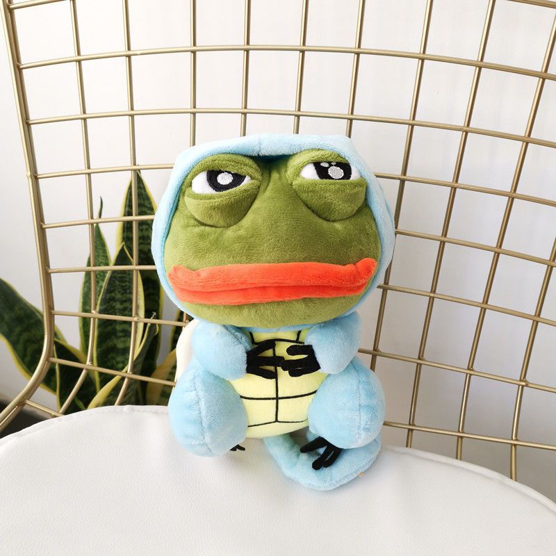 New 9.8in Pepe The Frog Pokemon Charmander Kawaii Anime Stuffed Toys ...