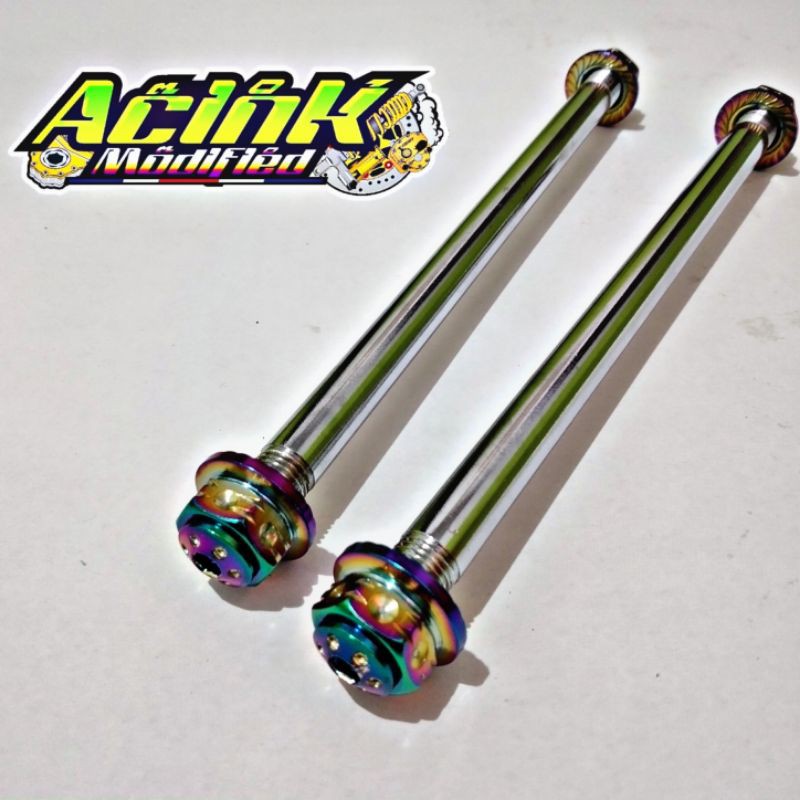 Rainbow MATIC FRONT AXLE HONDA SCOOPY BEAT FI VARIO | Shopee Philippines