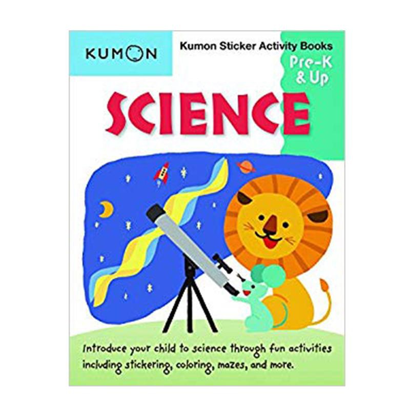 Kumon Sticker Activity Books: Science (Pre-K & Up) | Shopee Philippines