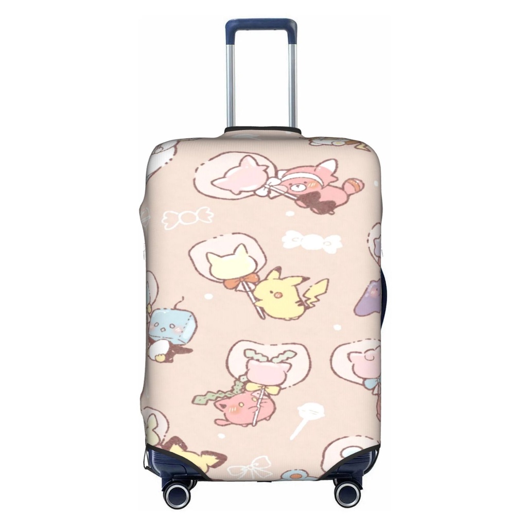 Pokémon Travel Suitcase Protector Elastic Protective Washable Luggage ...