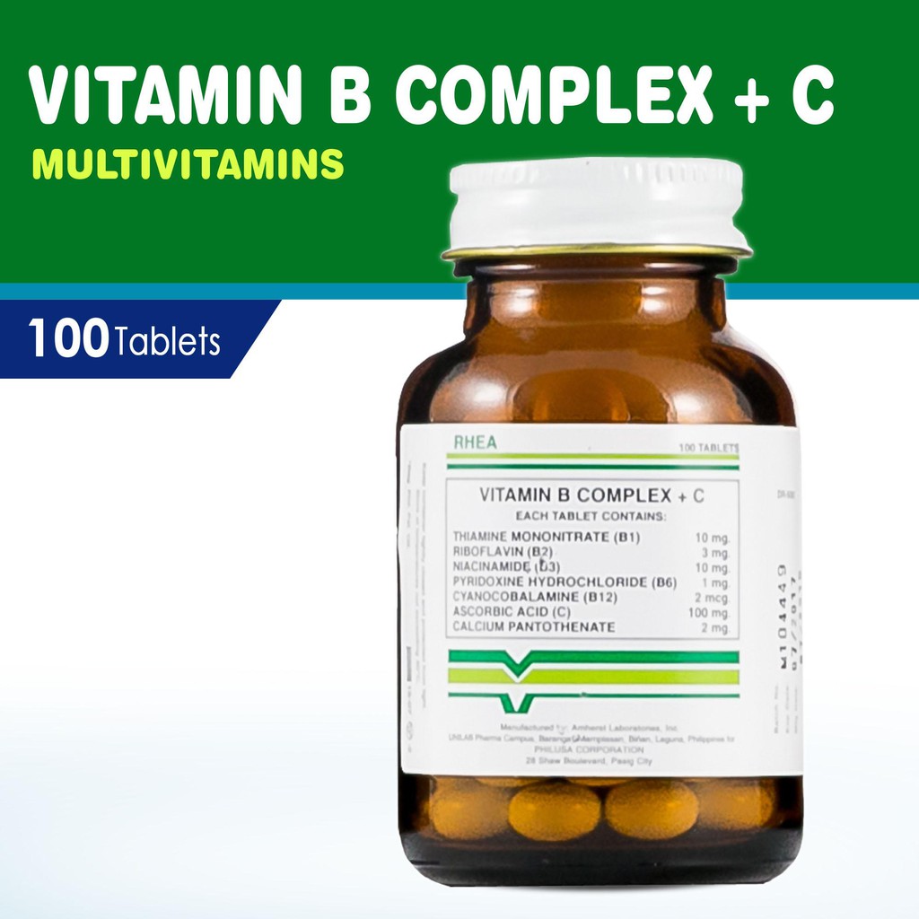 Rhea Vitamin B Complex | Shopee Philippines