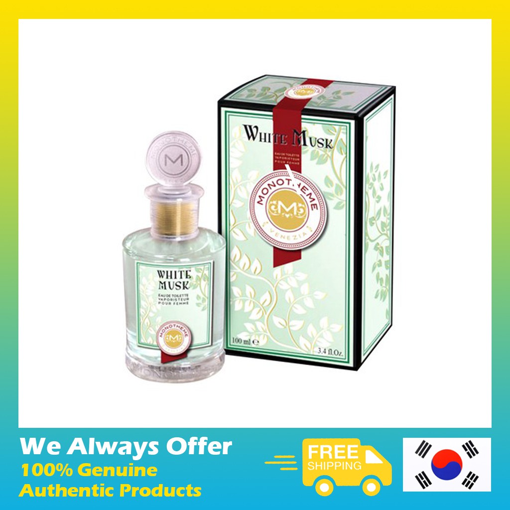 [Perfume] White Musk Pour Femme Monotheme Fine Fragrances Venezia for women EDT 100ml Eau de ...
