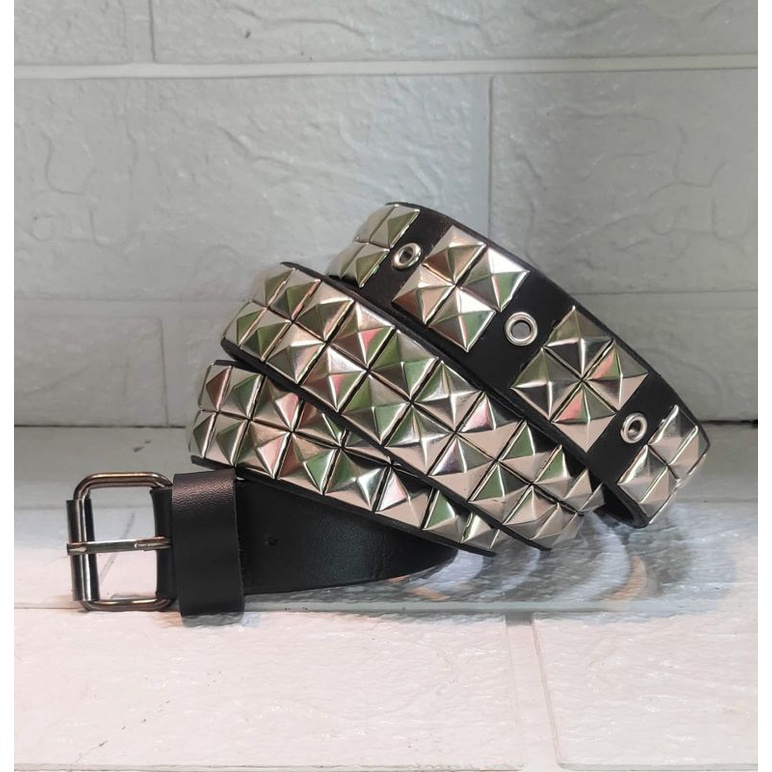 Two row punk beltspike | Shopee Philippines