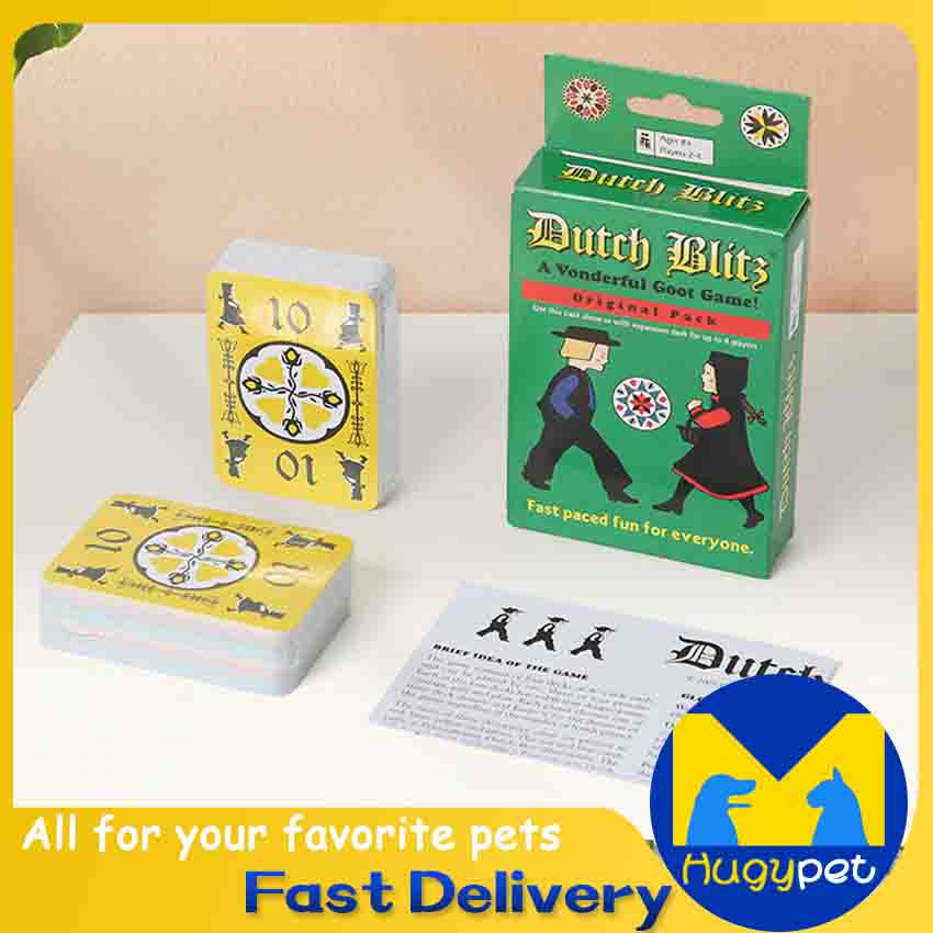 Dutch Blitz Original And Expansion Pack Set Card Game Combine Packs To ...