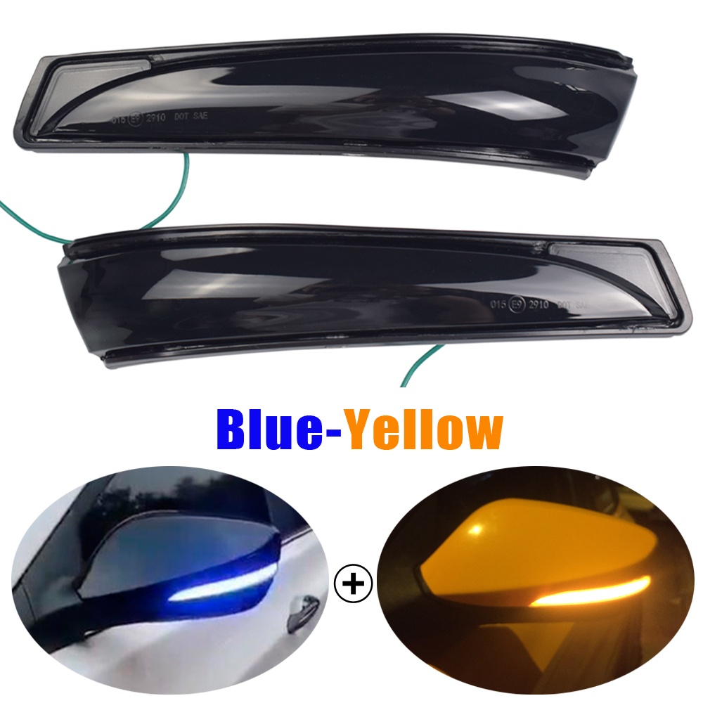 LED Side Wing Dynamic Turn Signal Light Rearview Mirror Indicator For ...